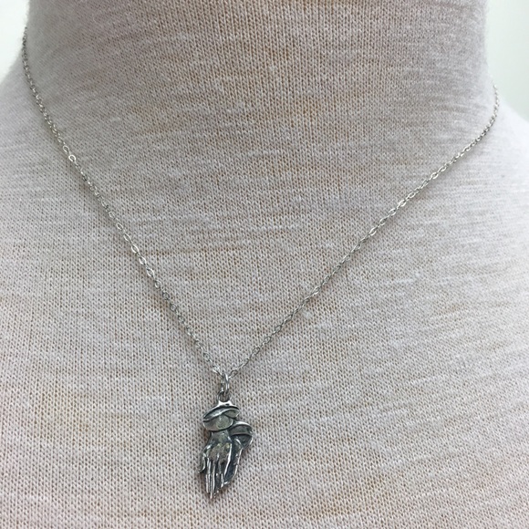 Vintage | Jewelry | Vintage Sterling Silver Prayer Hand Pendant | Poshmark